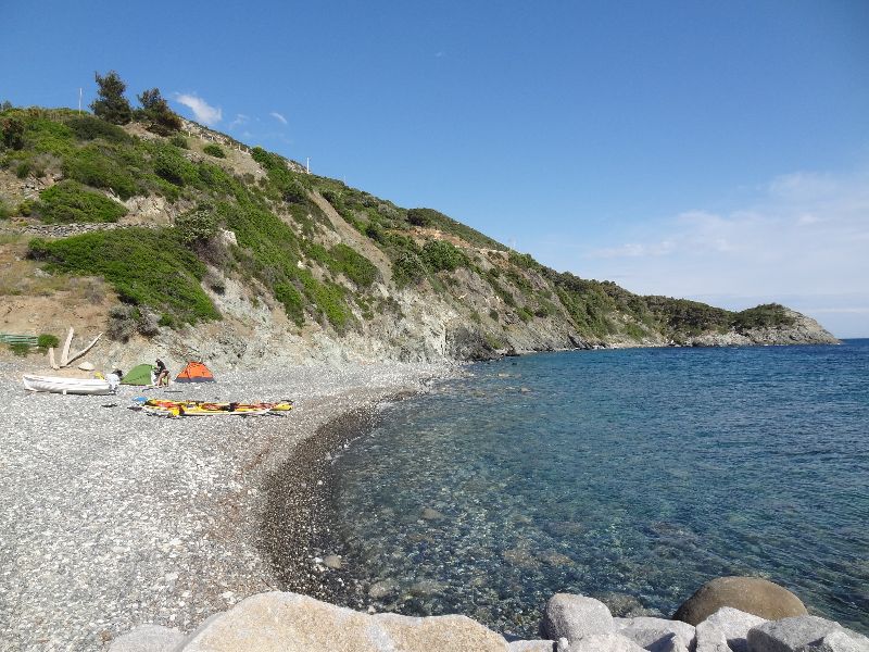 Blog Kayak de mer - Tour de l'île d'Elbe
