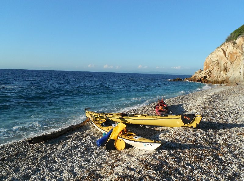 Blog Kayak de mer - Tour de l'île d'Elbe